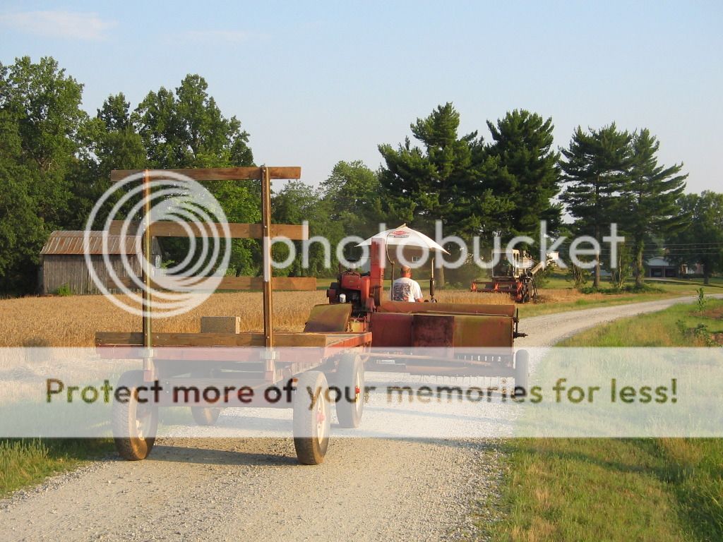 Bailing with the 8N & Dearborn Baler & Dearborn Wagon