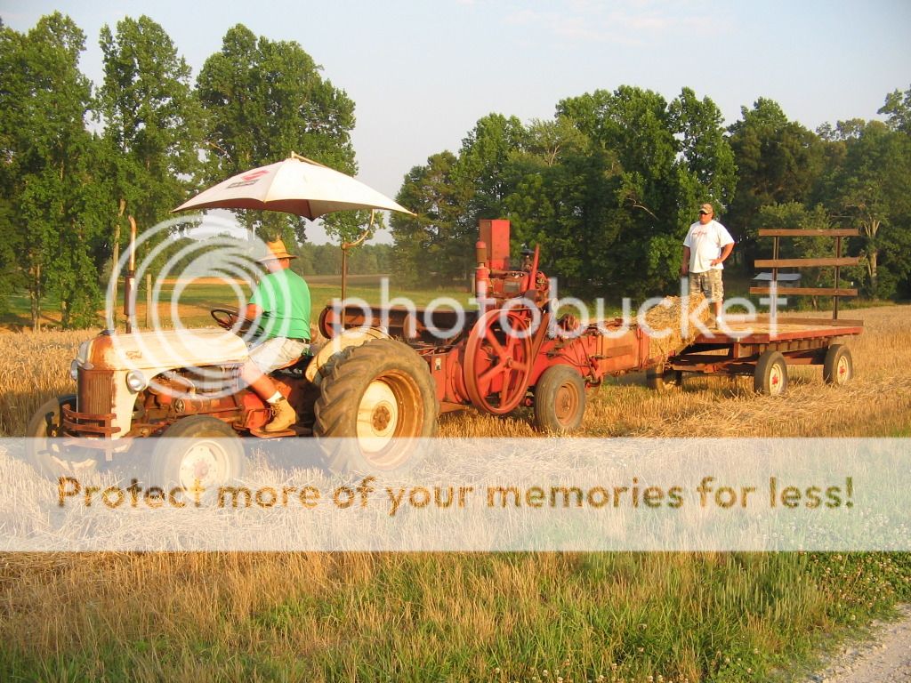 Bailing with the 8N & Dearborn Baler & Dearborn Wagon