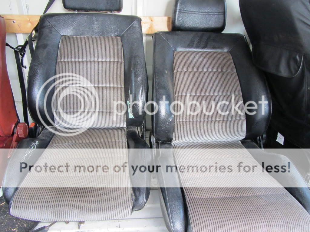 FS- SEATS MK1 MK2 Jetta GLI seats(front) nad a Passenger rabbit GTI ...